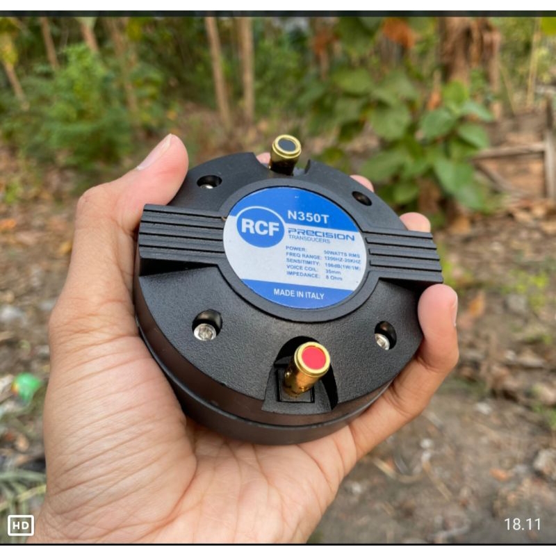 Tweeter driver RCF N350T model drat T Spool 1.5 inch 35mm | Shopee ...