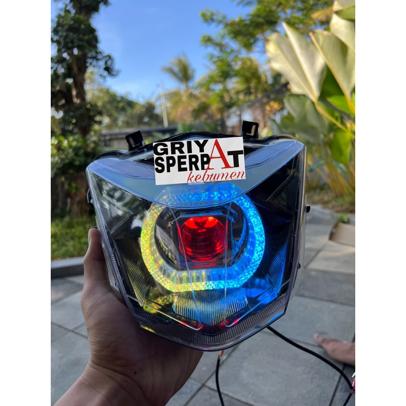 Honda headlights BEAT Esp 2016-2019 biled billed matrix RGB change ...
