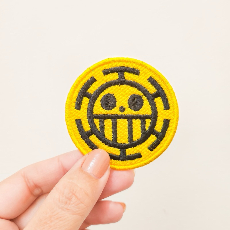 Anime LOGO EMBROIDERED PATCHES / ONE PIECE PIRATE OF HEART EMBROIDERED ...