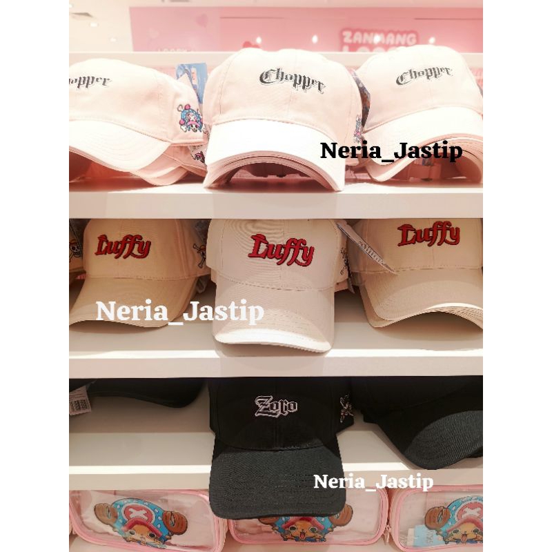 miniso x One Piece Hat Cap Head Cover ORIGINAL Toei Animation | Shopee ...