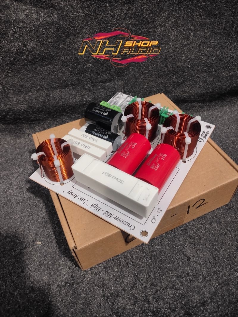 Cross Passive Passive Crossover CF Pro CF-12 CF12 Double Mid + High ...