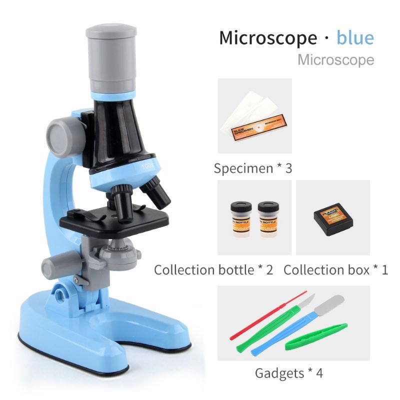 MICROSCOPE KIT LAB HOMESCHOOL EDUCATIONAL TOYSscience (SUITABLE FOR ...