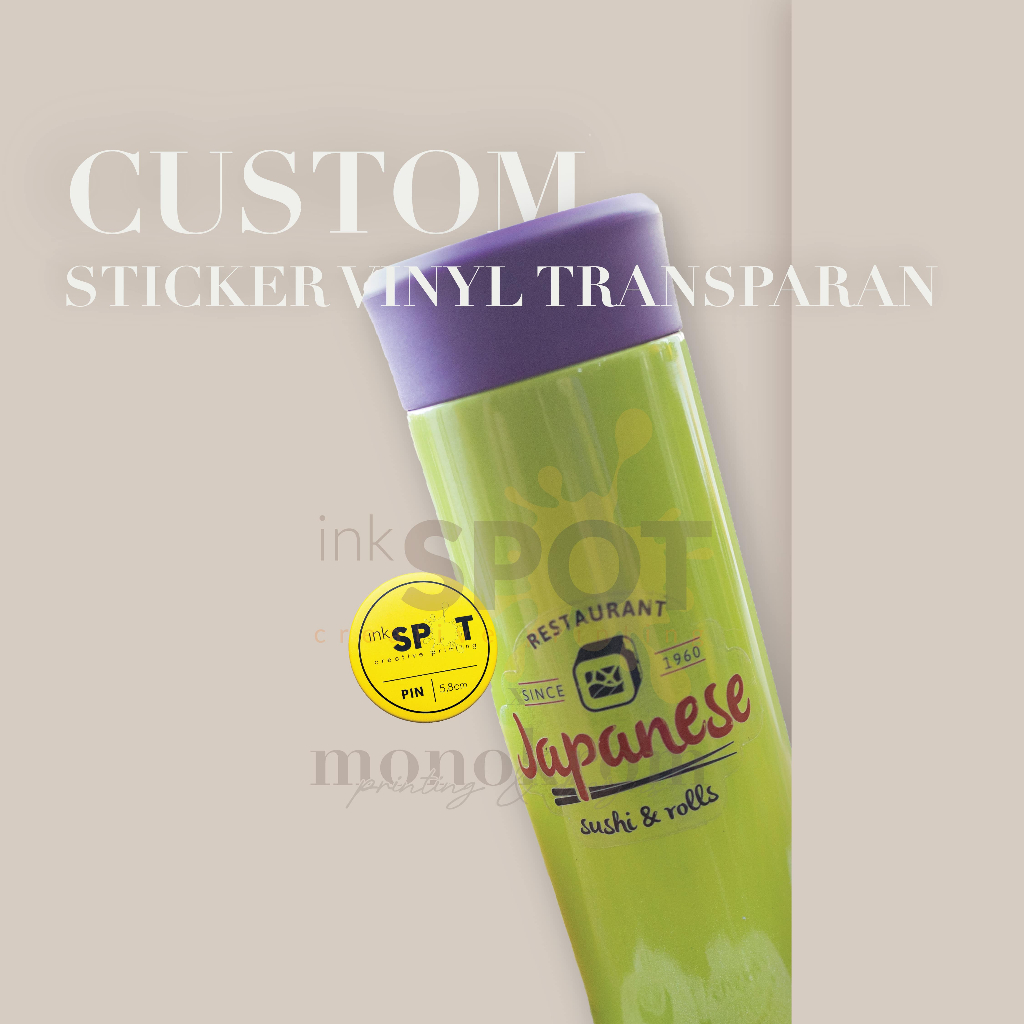 Print Transparent Vinyl Stickers + Cut (2 x 2 cm to 6 x 6 cm) | Shopee ...