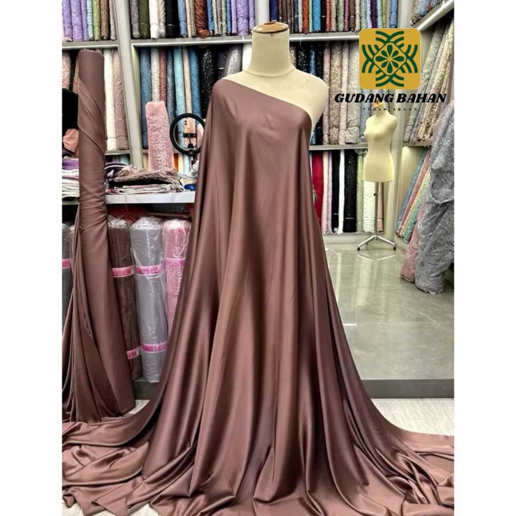 ! Yamaha satin fabric satin fabric/ bridesmaid uniform material (CAN BE ...