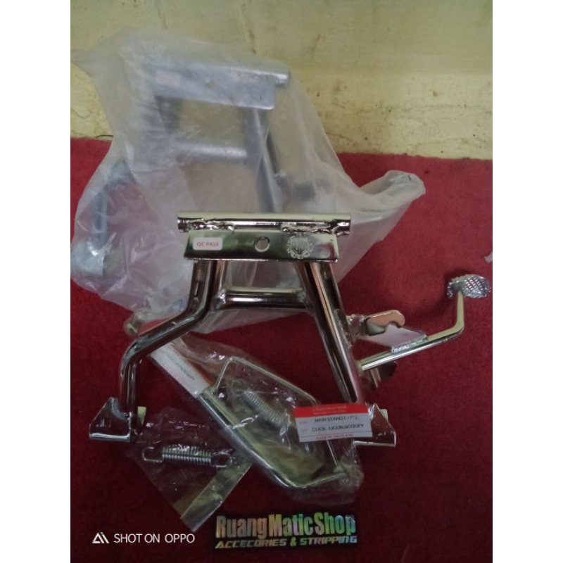 Standard Seet 1 2 UK 17 Middle Side Stainless Crome Honda Beat Vantel ...