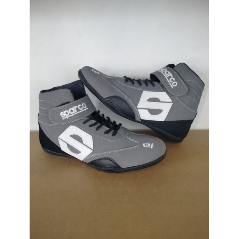 Drag racing shoes/biker gray touring shoes | Shopee Philippines