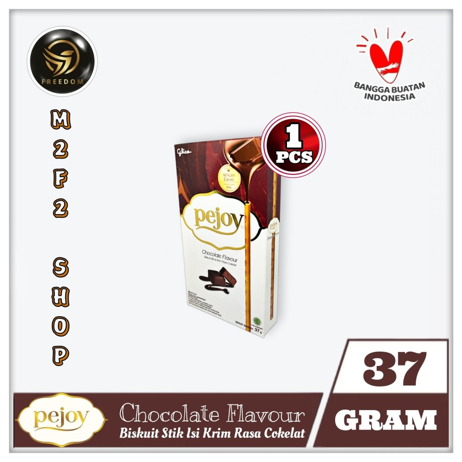 Pejoy Chocolate Flavor | Original Chocolate Stick Biscuit - 37 gr (Box ...