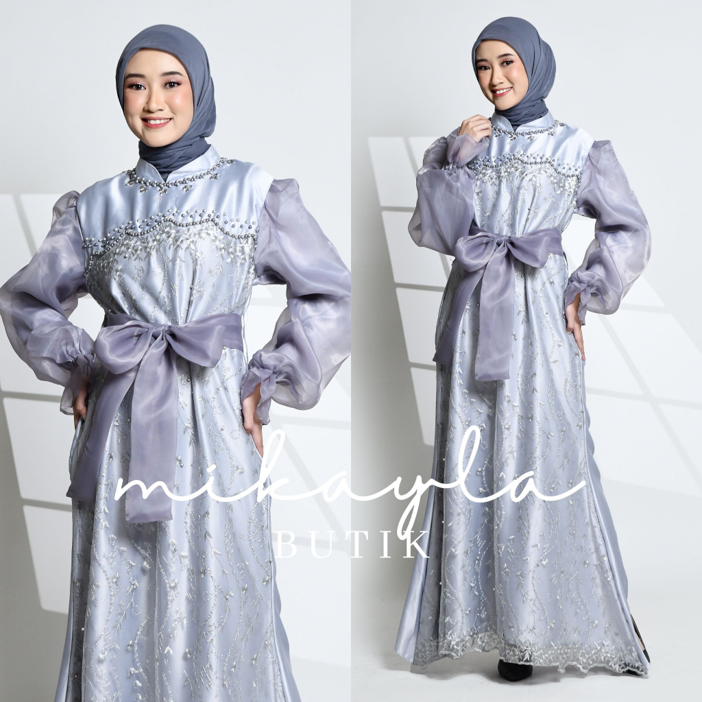 - Jumbo READY LD 120/RATU GAMIS Brocade Combination ORGANZA LAPIS SATIN ...