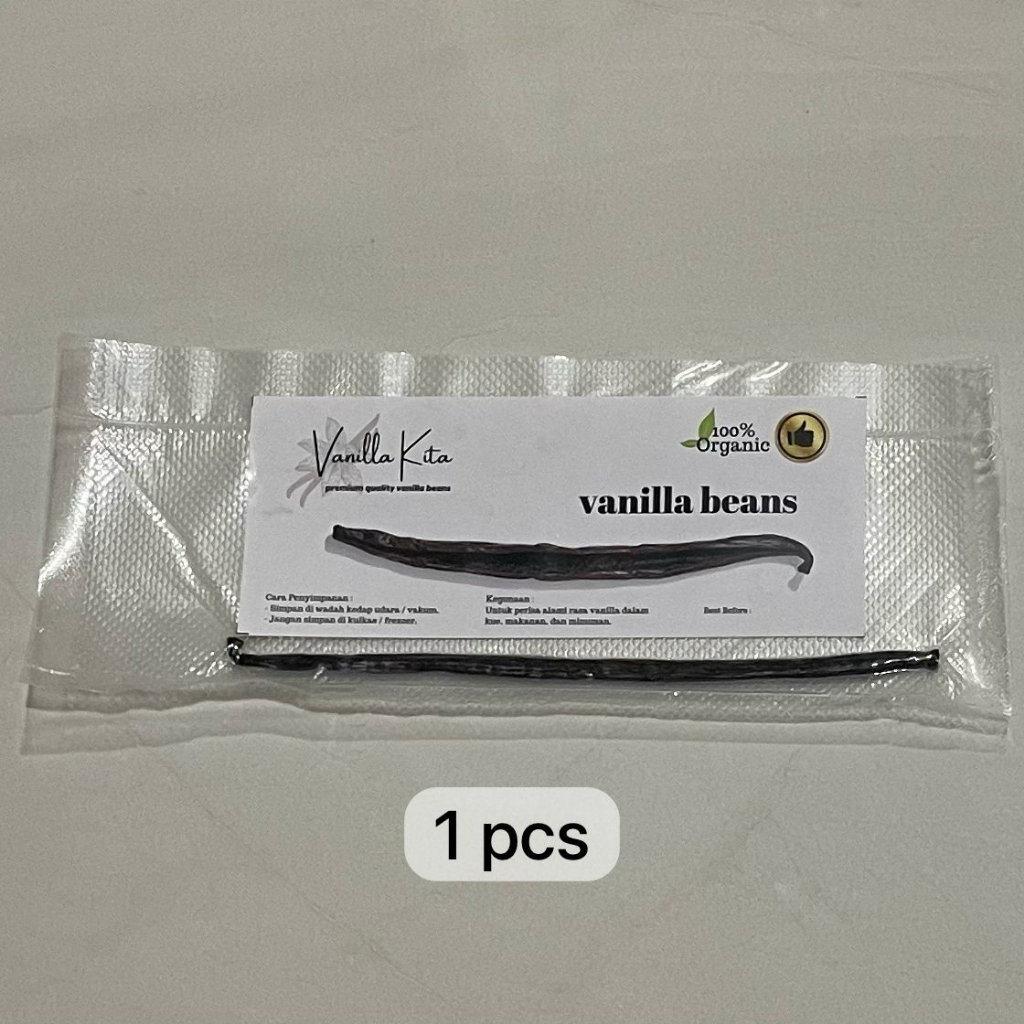 Vanilla Bean Unit / Per Stem and 10gr - Premium Grade A (100% ORGANIC ...