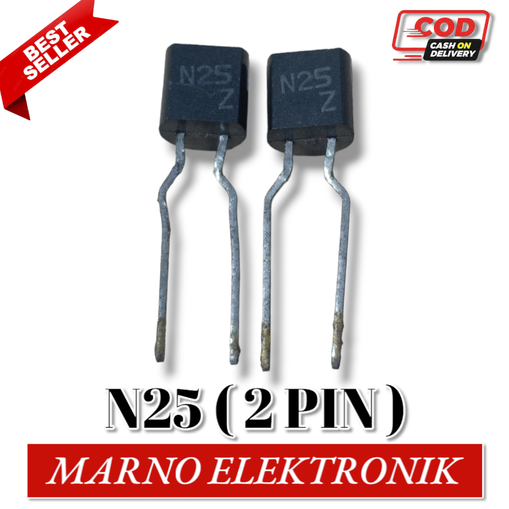 Tr TRANSISTOR FUSE FUSE N25 N 25 2 PIN 2 LEGS 2PIN 2 LEGS ORIGINAL | Shopee Philippines
