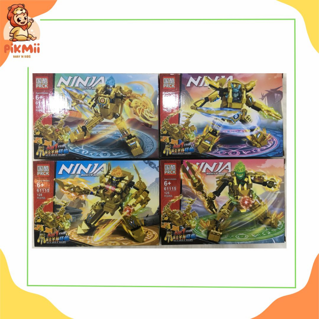 Block NINJA 6115 (120+ PCS) | Shopee Philippines