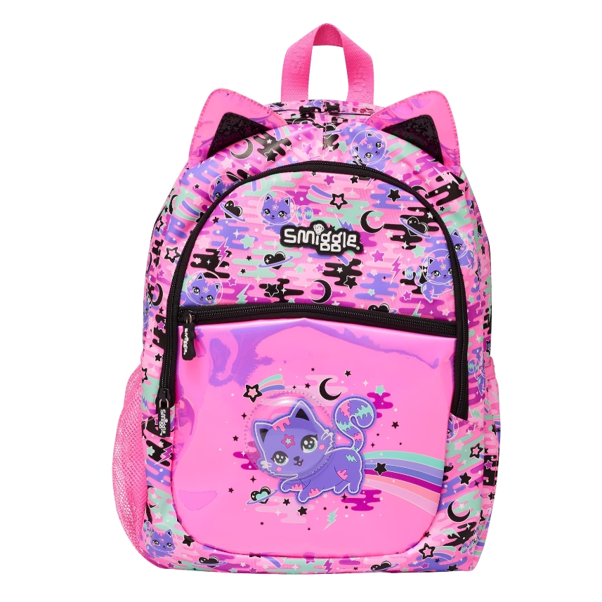 Smiggle Away Classic Backpack Pink Pink Cat | Shopee Philippines