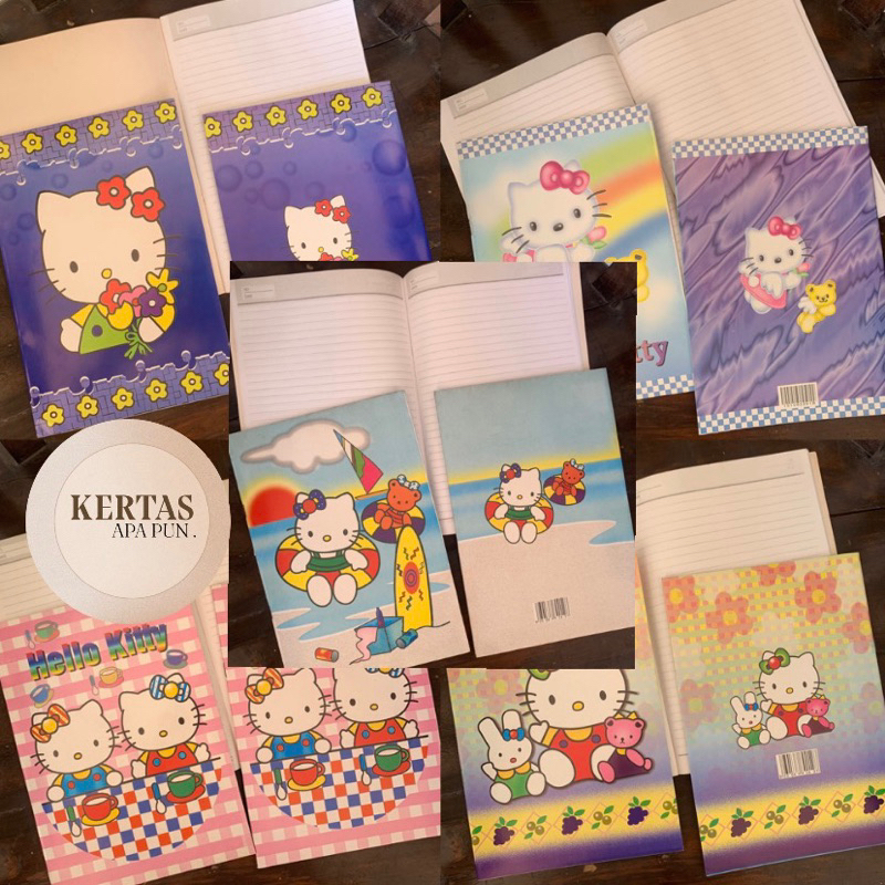 Hello Kitty HK Boxy School Writing Book | Shopee Philippines