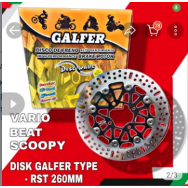 Beat Front Disc Disc 260mm VARIO Disc Front Disc UNIVERSAL FLOATING ...