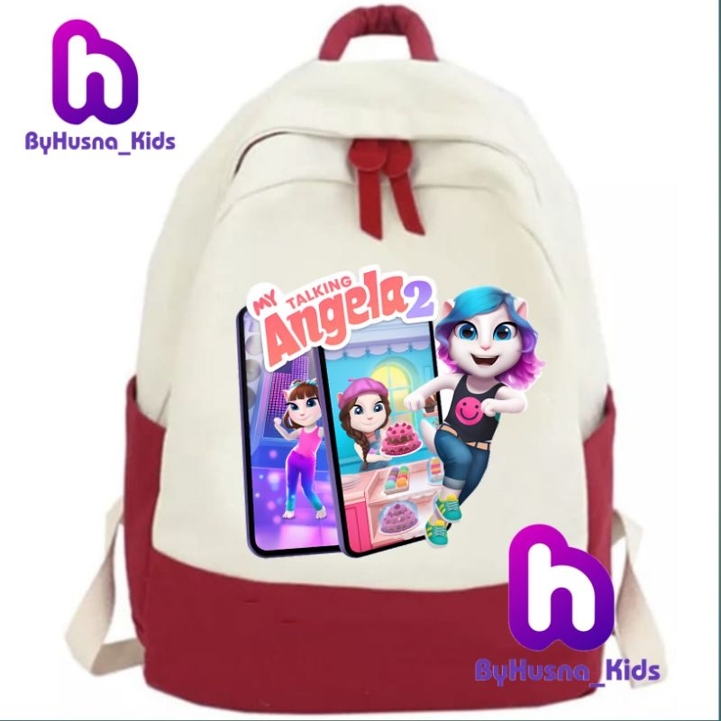 My TALKING ANGELA BACKPACK BACKPACK BACKPACK FOR KINDERGARTEN/ PRIMARY ...