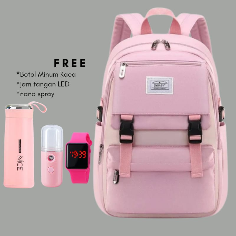 Gsfshop - girls' school backpacks with front belt buckles for middle ...