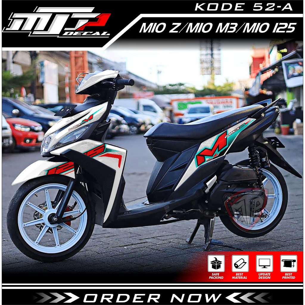 Yamaha Mio 125 M3/Z Striping Sticker Mio M3/Z Standard Striping Decal ...