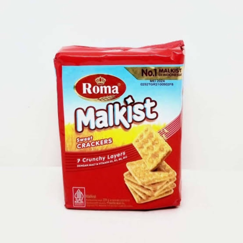 Roma MALKIST CRACKERS 224gr | Shopee Philippines
