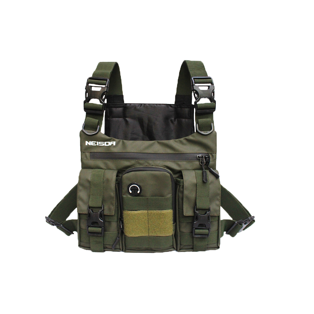 Neisda Series Threepocket Green Waterproof Chest Bag | Shopee Philippines