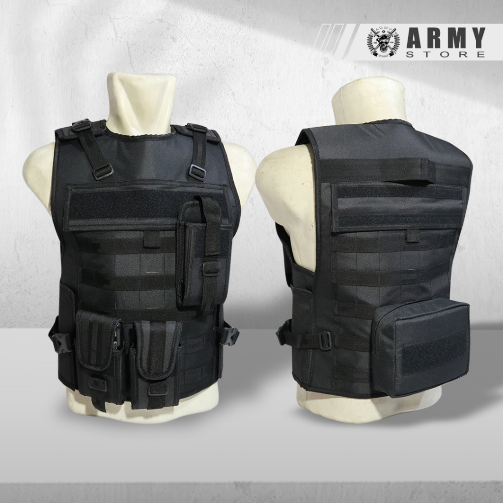Tactical vest / body vest / wind vest / touring vest | Shopee Philippines