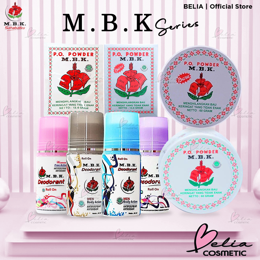 Young M.B.K Series | Deodorant Roll On 40ml | Jar Tint Powder 60 Gr | Sachet Powder 13.6 gr ...