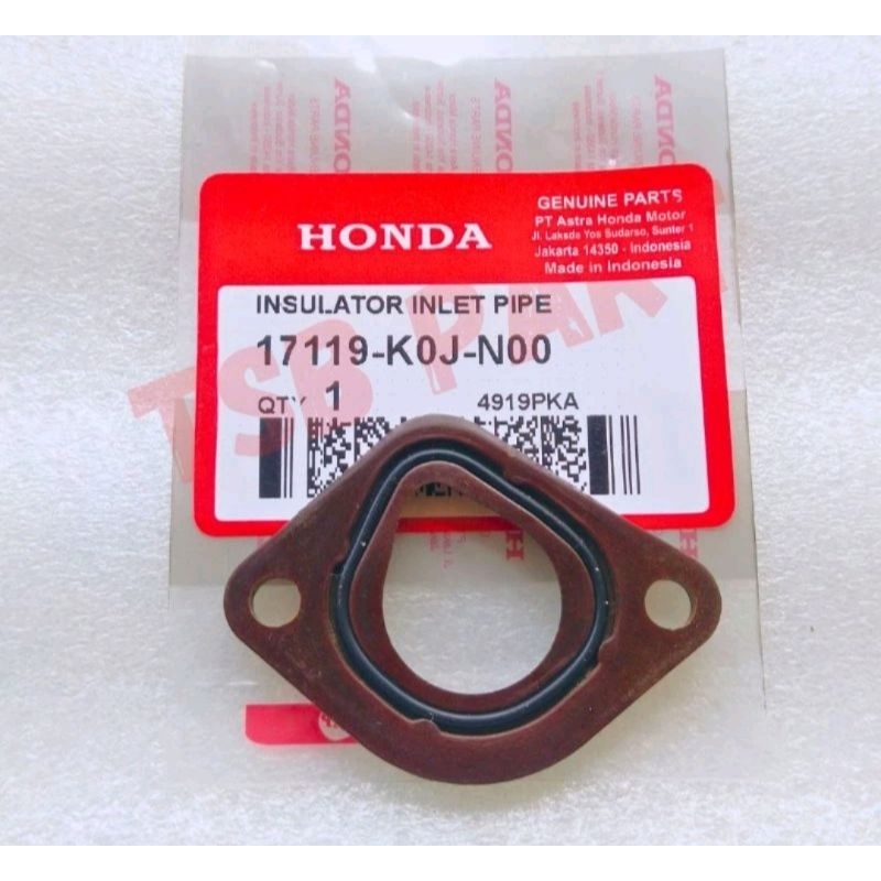 Insulator inlet pipe ring manipol genio, scoopy new original | Shopee ...