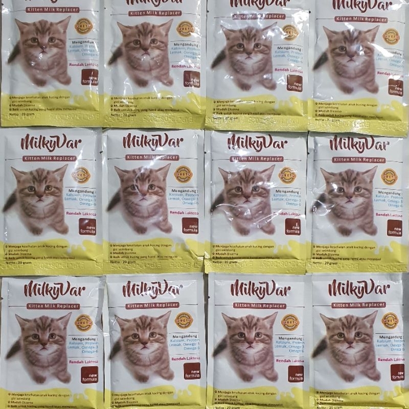 MilkyVar Cat Milk 20gr Low Lactose | Kitten Milk | Shopee Philippines