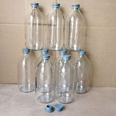 500ml INFUS BOTTLE WITH RUBBER CAP | Shopee Philippines