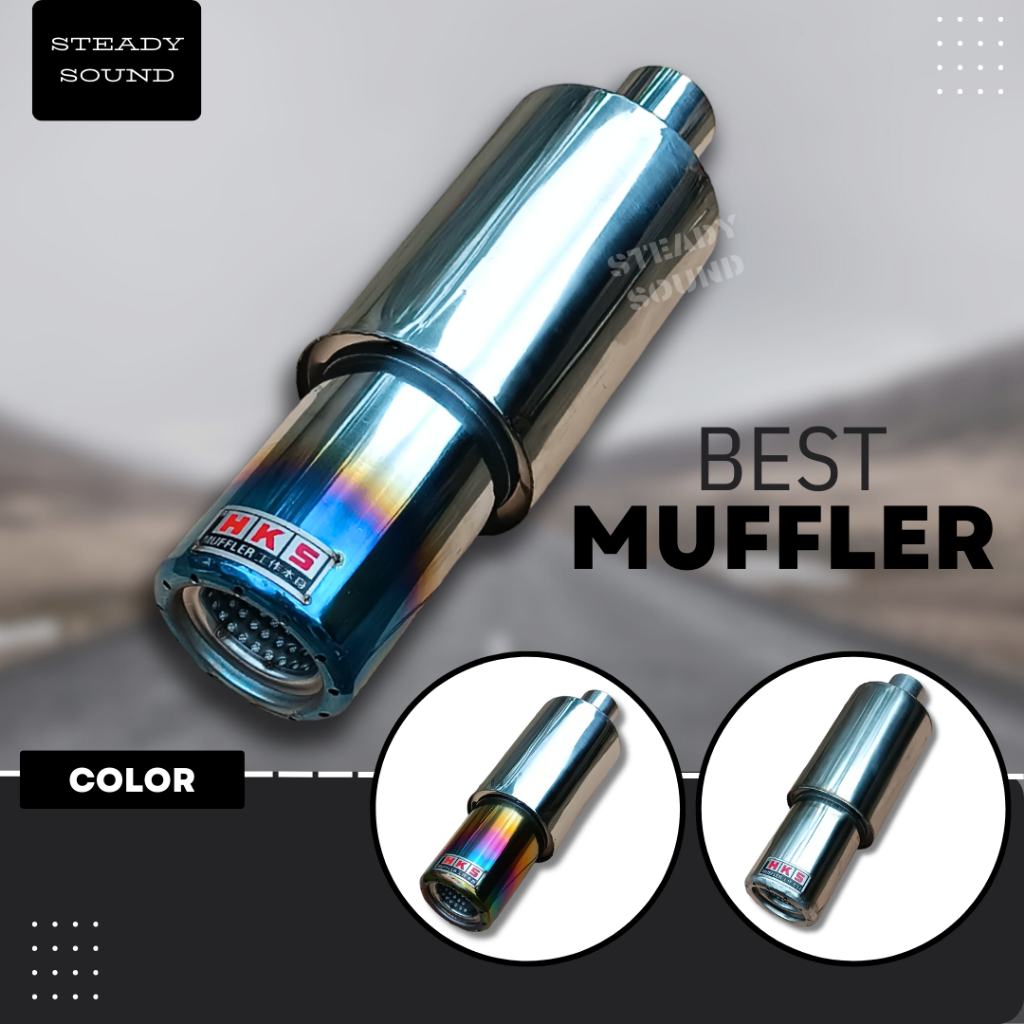 Hks MUFFLER Car Racing Exhaust Cool, soft Bass sound | Shopee Philippines