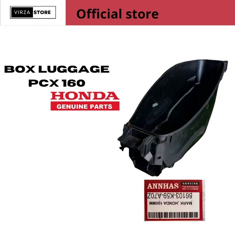 Honda pcx 160 cc Motorcycle Storage luggage Box original 81250-k1z -J10 ...