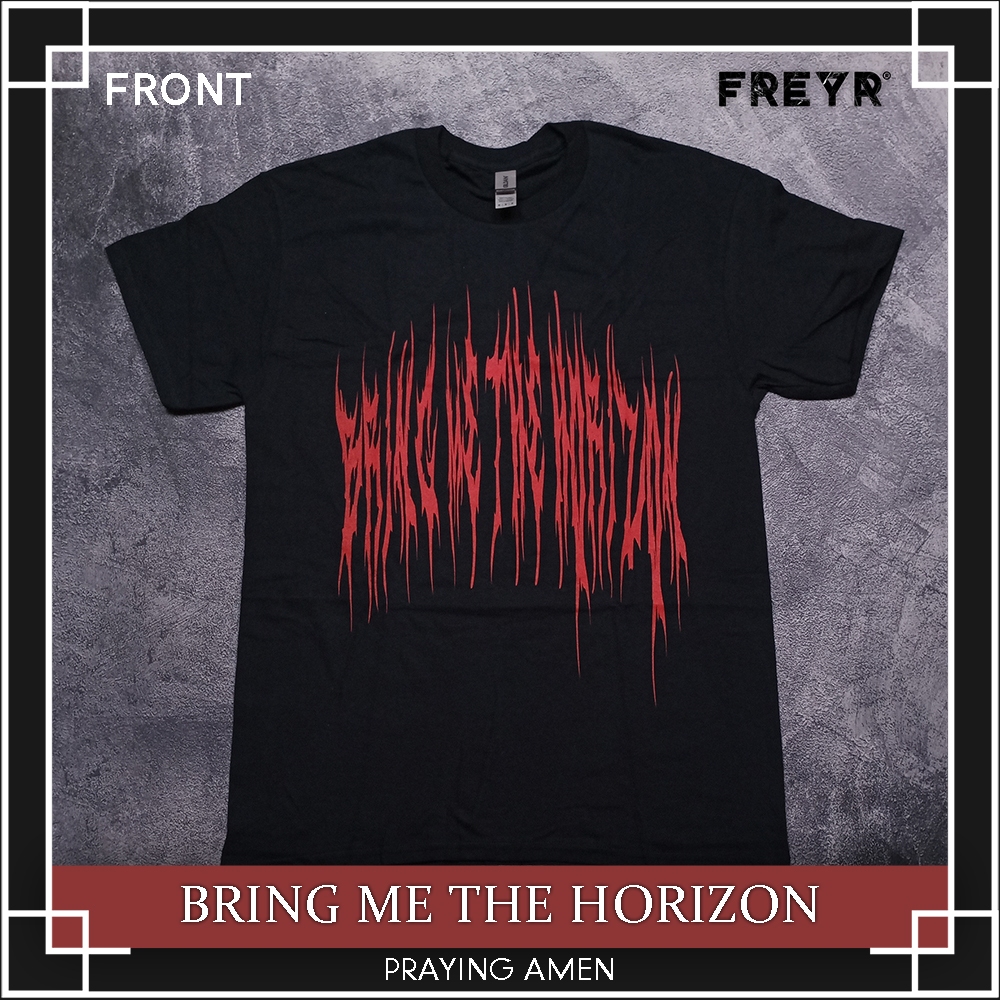 Bring Me The Horizon Band T-Shirt - Praying Amen Original | Shopee ...