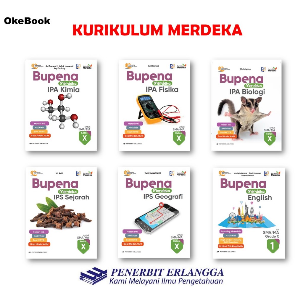 Bupena SMA Grade 10th - Merdeka Curriculum | Shopee Philippines