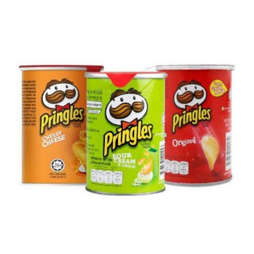 Pringles 42 GR / ORIGINAL PRINGLES - SOUR & CREAM 1 CARTON POTATO CHIPS ...