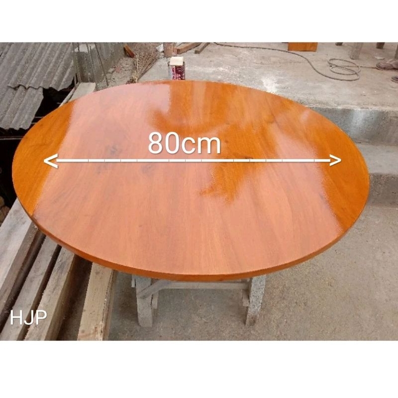 KAYU Table Leaf wooden Board round wooden top table table Material dm80 ...
