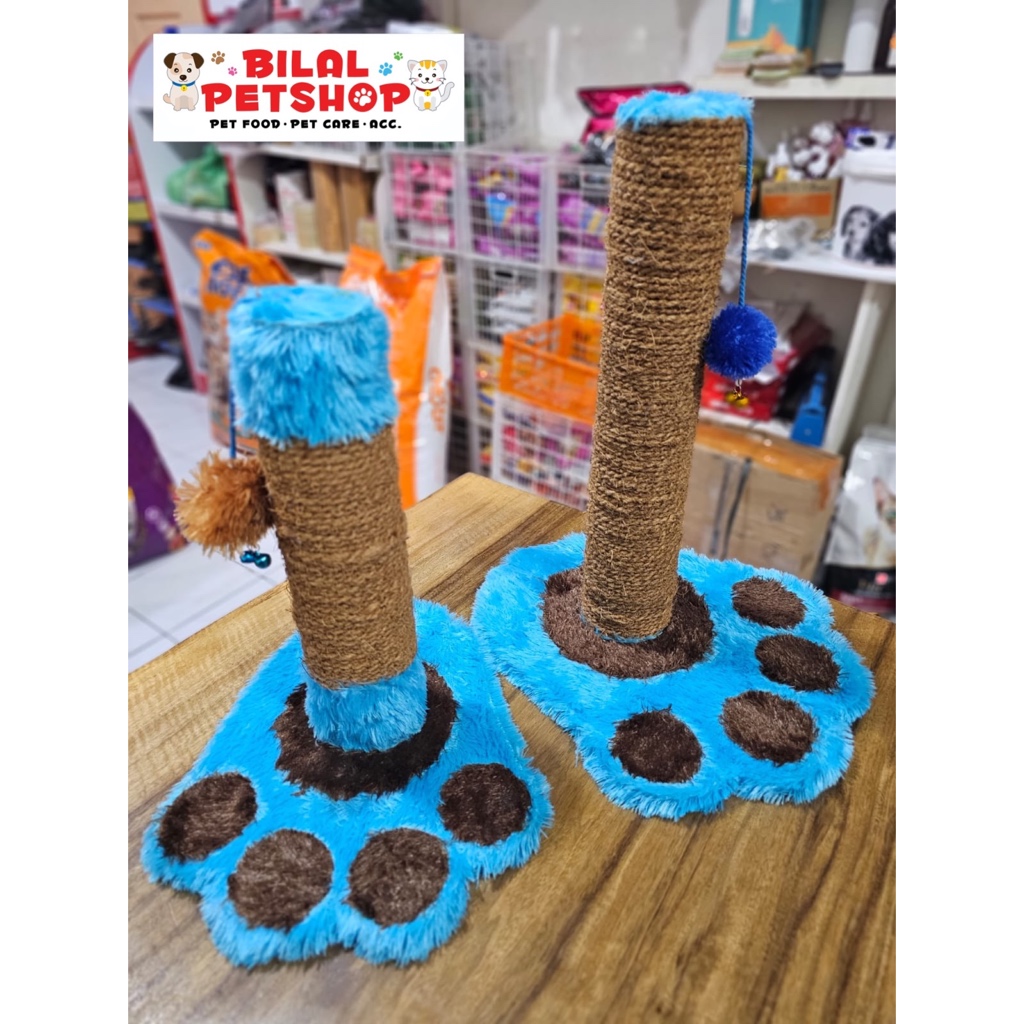 CozyCat Large & Small Tower Foot Toy Cat Scratching Toy Cat Tree ...