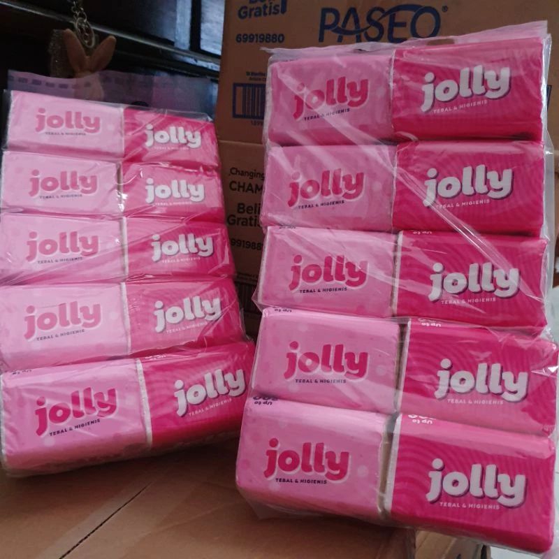 Jolly Culinary Tissue / Jolly Pop Up Tissue / Jolly Tissue Box Contains ...