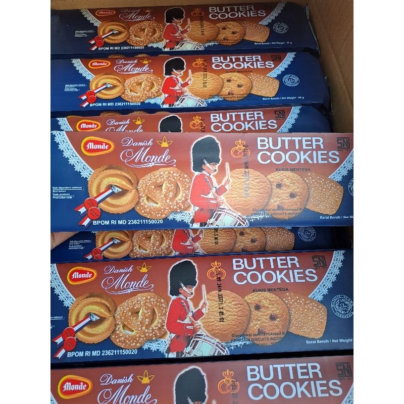 Monde Butter Cookies 90 gr/pack | Shopee Philippines