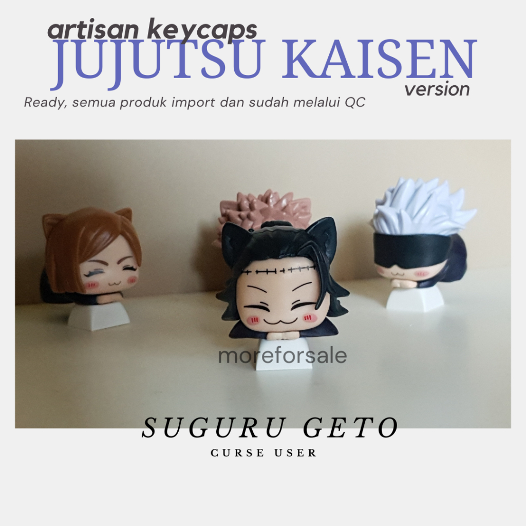 KEYCAPS JUJUTSU KAISEN ARTISAN KEYCAPS FOR MECHANICAL KEYBOARD | Shopee ...