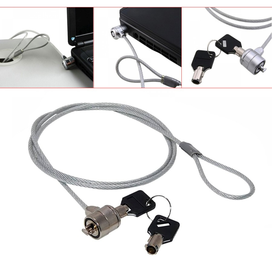 Notebook Security Cable Lock - Laptop Safety Lock | Shopee Philippines