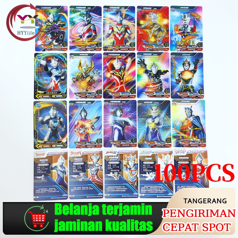 110pcs Ultraman Cards Ultraman Toys Ultraman Cards Orb Gold Ultra Rare ...