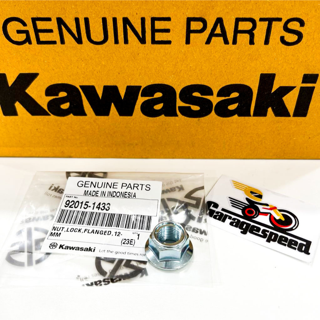 Unitrack KLX 150 BF Dtracker Original Kawasaki UNITTREK NUT | Shopee ...