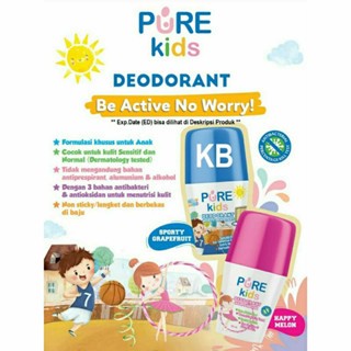 Pure Kids Deodorant For Kids 50ml - JB | Shopee Philippines