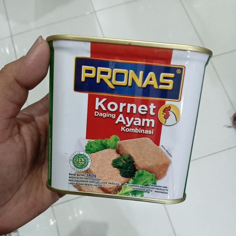 Mahbubah - Pronas 340g Canned Chicken Beef Kornet | Shopee Philippines