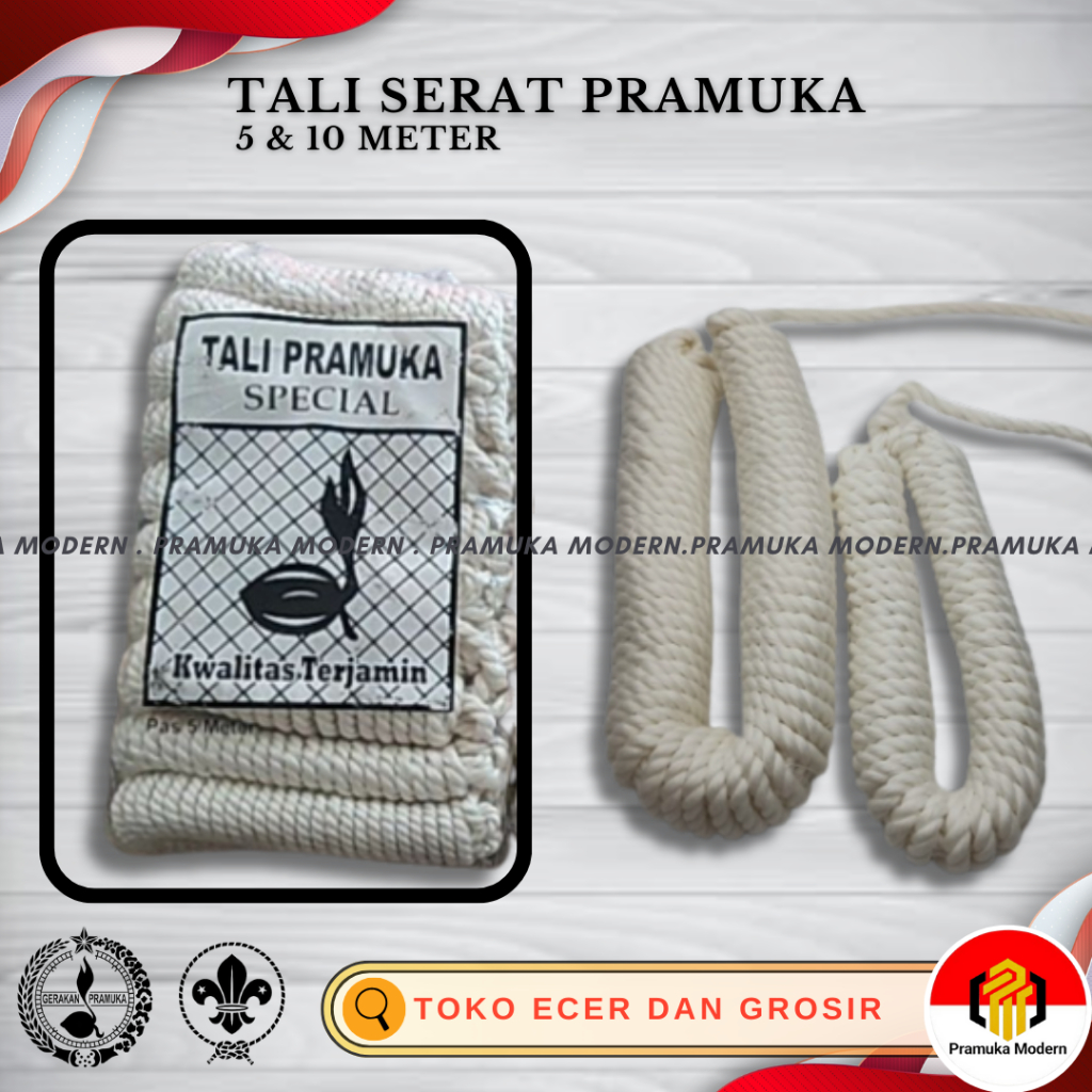 Good 5 meter & 10 meter Fiber Scout Rope (Grain) | Shopee Philippines