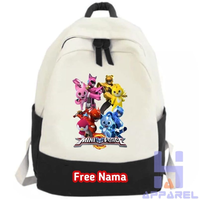 Miniforce Kids Backpack | Shopee Philippines