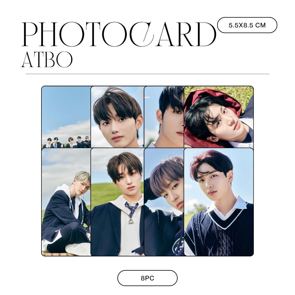 Photocard ATBO ATTITUDE (8Pcs+2-Sided Lamination) Signature TTD KPOP ...