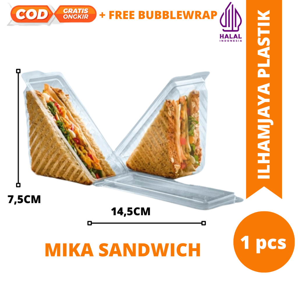 Sanich mica/mica for sandwiches/triangle mica/sando mica | Shopee ...
