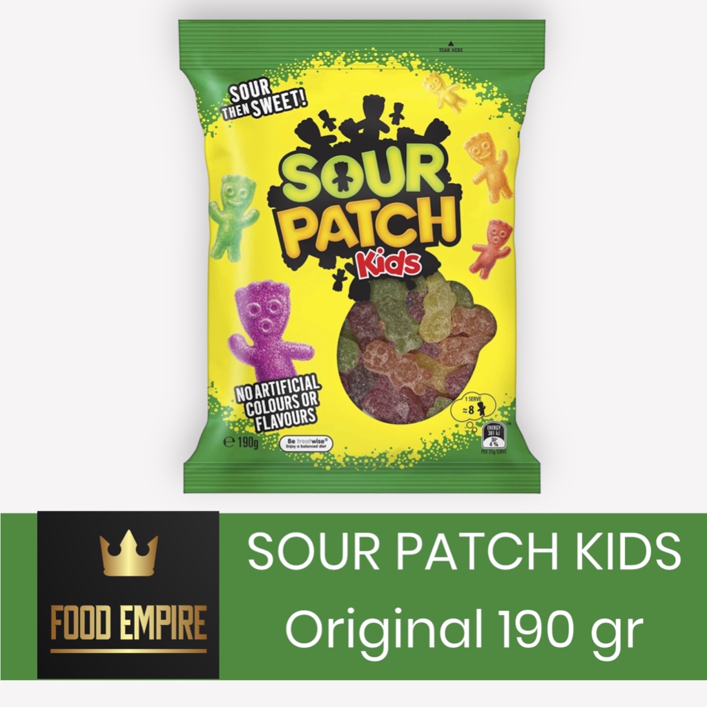 Sour PATCH KIDS Original 190 Grams | Sour Then Sweet Chewy Candy ...