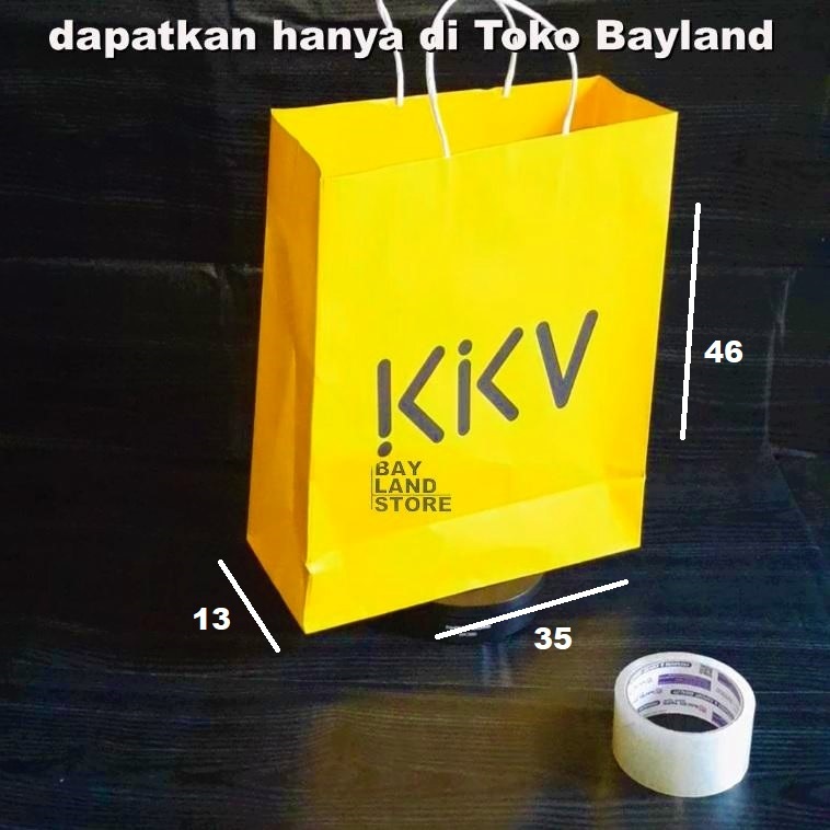 Paper bag KKV Premium Medium P 35 x W 13 x H 46 | Shopee Philippines