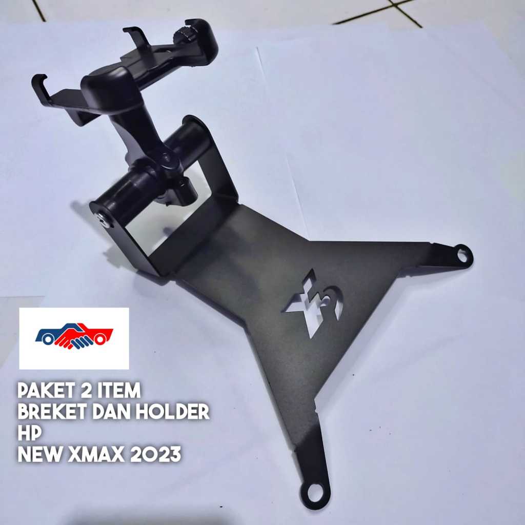 Package Of 2 Items Bracket And holder HP NEW XMAX connected 2023 2024 ...
